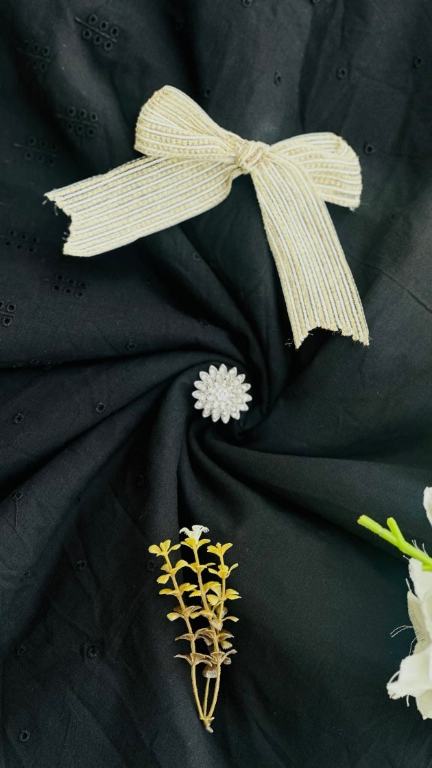 Black Hacoba Fabric Cut – Passion for Fashion by Shivani